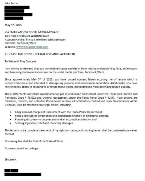 Transparency & Accountability | Frisco Chronicles